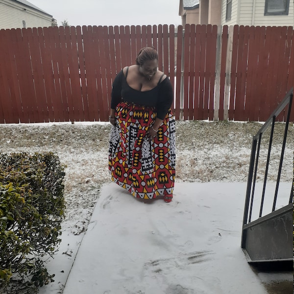 Plus Size African Clothing for Women, African Maxi Skirt, Ankara ...