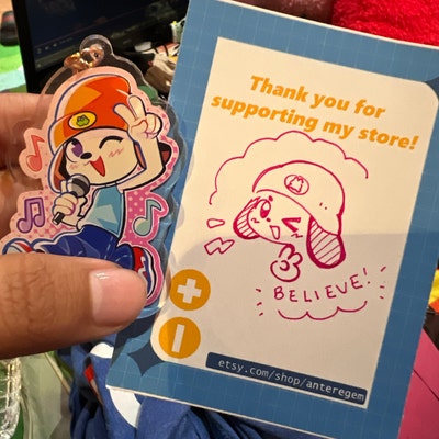 Parappa the Rapper Charm - Etsy