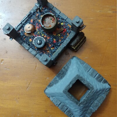 Dnd Open Cook Oven Hearth Outdoor Kitchen Campfire Cooking Tabletop ...