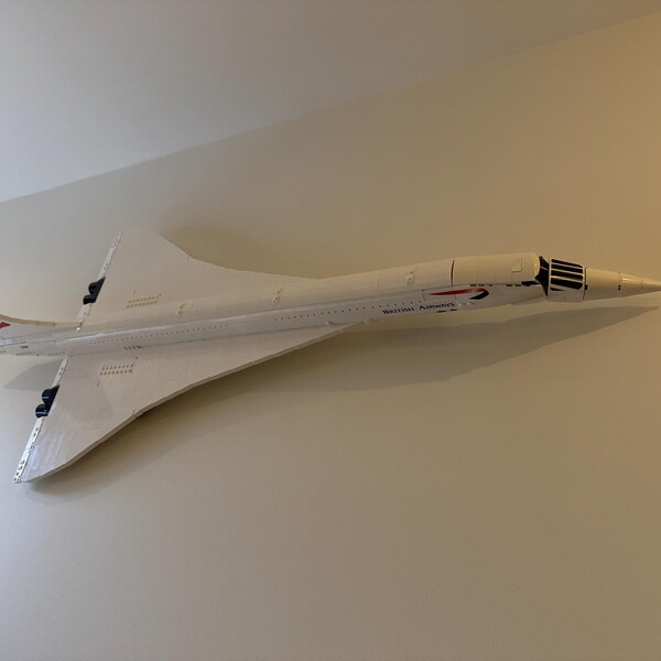 Wall Mounting Kit for Displaying Concorde (10318) - Etsy