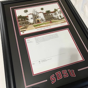 University Diploma Frame, College or High School Graduation Gift for ...