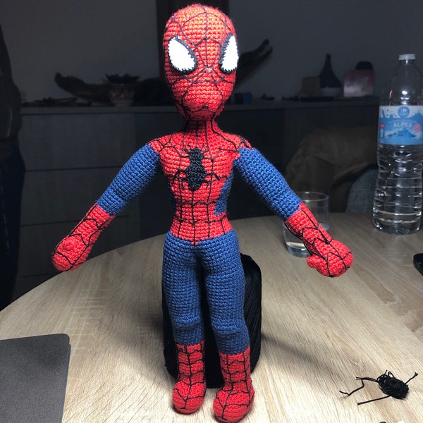 Hero's Man Pattern 15 Inches (38 Cm) Crochet Amigurumi Pattern Children ...