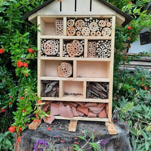 Large Insect Hotel Kit, DIY Insect House, Insect House, House for ...