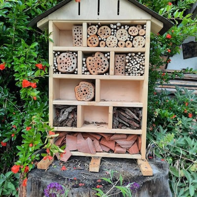 Large Insect Hotel Kit, DIY Insect House, Insect House, House for ...
