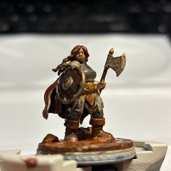 Knight Paladin Cleric Priest Miniature 28mm 32mm Scale 8K Resin 3D ...