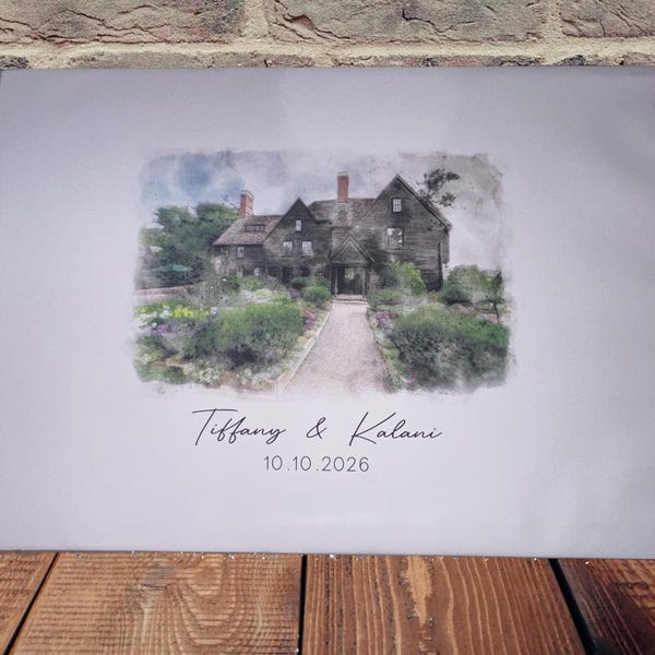 Wedding Guest Book Alternative, Alternative Guest Book Wedding Venue ...