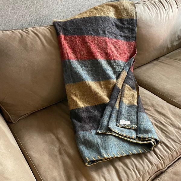 Wool Blanket / Extra Soft Yak Wool Knitted Blanket / Throw Travel / Lap ...