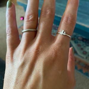 925 Silver World Map Ring - Etsy