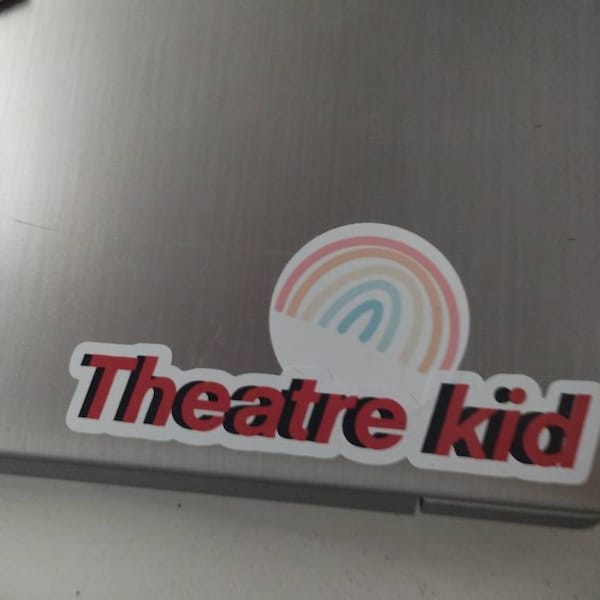 Theatre Kid Sticker - Etsy