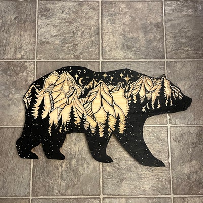 Starry Night Eagle Silhouette, CNC File, DXF, Digital File Download - Etsy