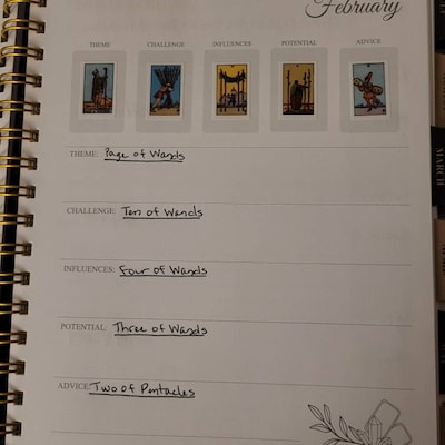 Printable Tarot Spread Worksheets, Tarot Journaling, Log Your Tarot ...