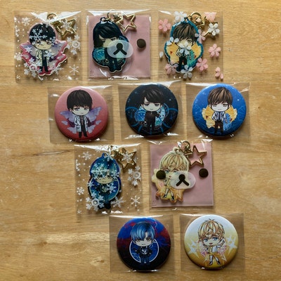 Fate Grand Order Keychains Astolfo Enkidu Ereshkigal Gilgamesh Merlin ...