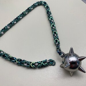 Heart Morningstar Mace Keychain - Etsy