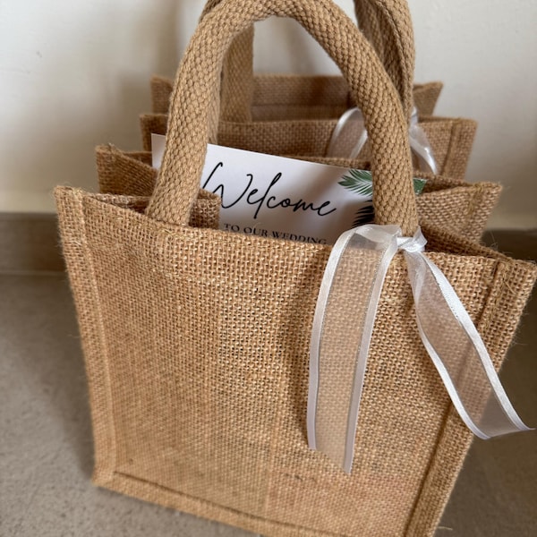 Reusable Gift Bags, Eco-friendly Gift Bags, Burlap Gift Bags, Jute ...