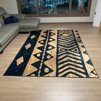 Savannah Area Rug|african Runner|afrocentric Non Slip Carpet|safari ...