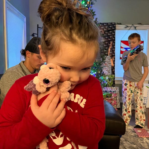 One Crochet Small Baby Dragon Plushie, Handmade Stuffie, Personalised Colours, Amigurumi Toy ...