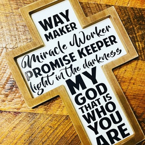 Waymaker SVG, Miracle Worker SVG Downloadable, Vinyl Cut, Scan N Cut ...