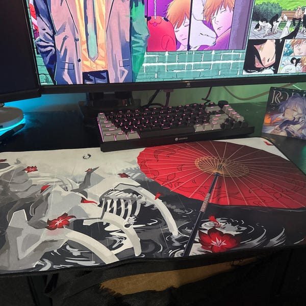 Honkai Star Rail Acheron Hand-painted Desk Mat Mousepad - Etsy