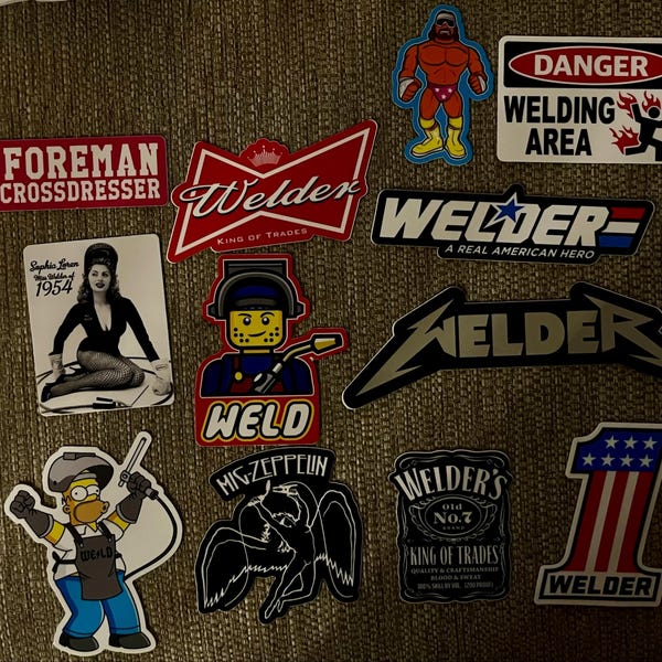 SUPER FUNNY PACK(40+) Hard Hat Stickers Toolbox Decals, Hardhat Sticker ...