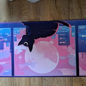Kawaii Aesthetic Anime Jello Characters Desk Mat Cute - Etsy