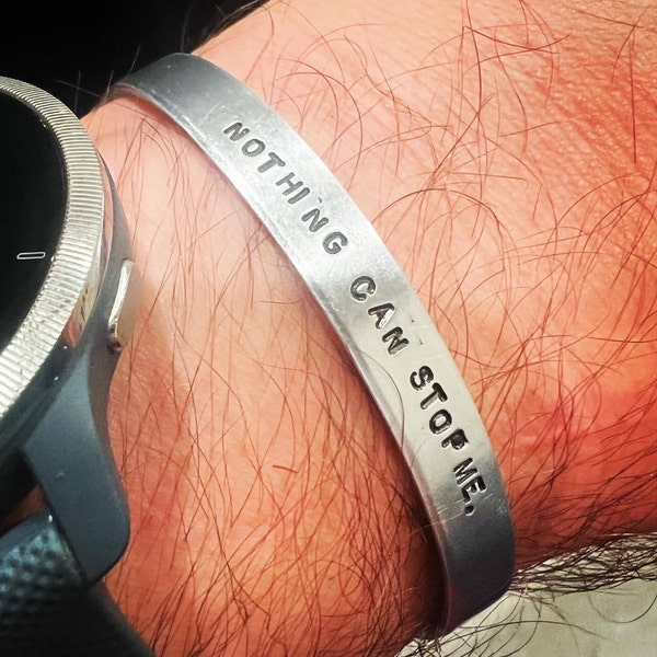 Song Lyrics Bracelet / Custom and Personalized Cuff Bracelet / Hand ...