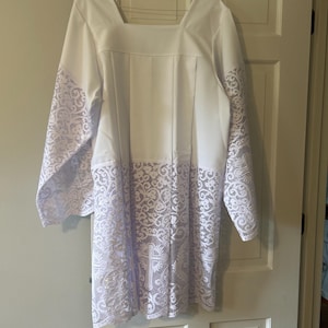 Lace Alb With Tie Style Chasuble Vestments Camice - Etsy