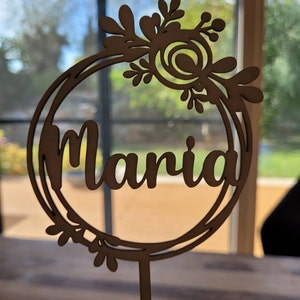 Circle Frame Svg, Cake Topper Svg, Files for Cricut, Wedding Frame Svg ...