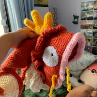 CROCHET PATTERN ONLY - Gyarados and Magikarp Beanie - Etsy Canada