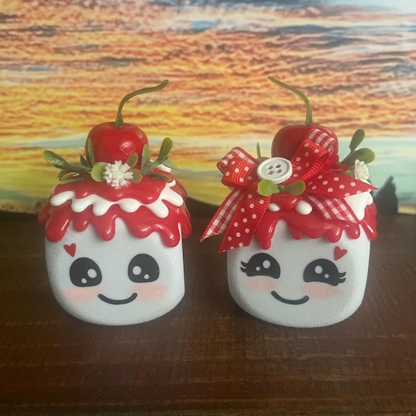 Set of 2* Pink Watermelon Marshmallow “TEENS”! Summer Marshmallow ...