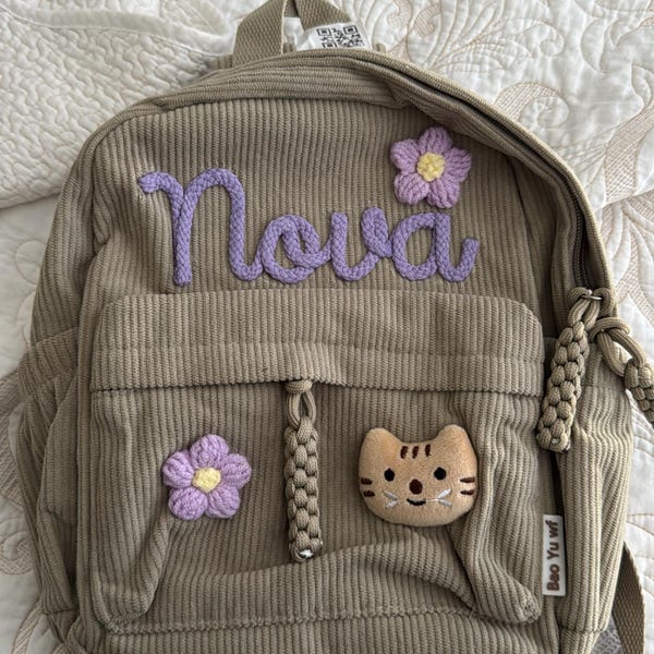 Personalized Toddler Backpack, Custom Toddler Bag, Kids Backpack With ...