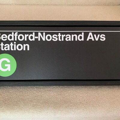 57 Street Subway Station Sign Tall Version N Q R W Train Lines new York ...