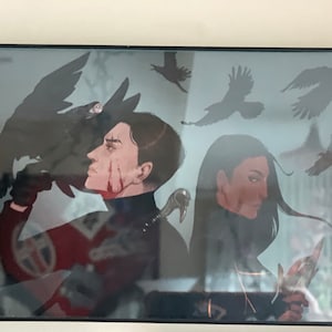 Feysand and Nyx Family 5x7 Inch Art Print ACOTAR Reader Gifts - Etsy