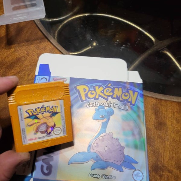 Gameboy Color Original Style Custom Rear Sticker / Label Full ...