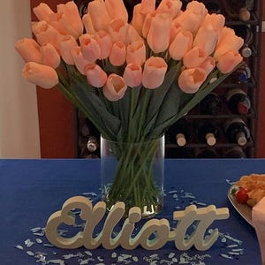 6,5 Hollow Fillable Letter Freestanding Empty Letter Box Self Standing ...