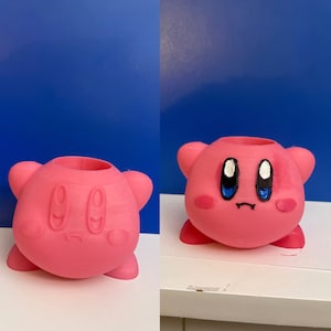 Kirby Planter Kirby Paint Project Gift for Him Succulent Planter Home ...