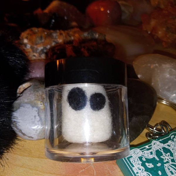 Adopt a Ghost, Tiny Ghost in a Jar, Cute Halloween Gift, Gift Basket ...