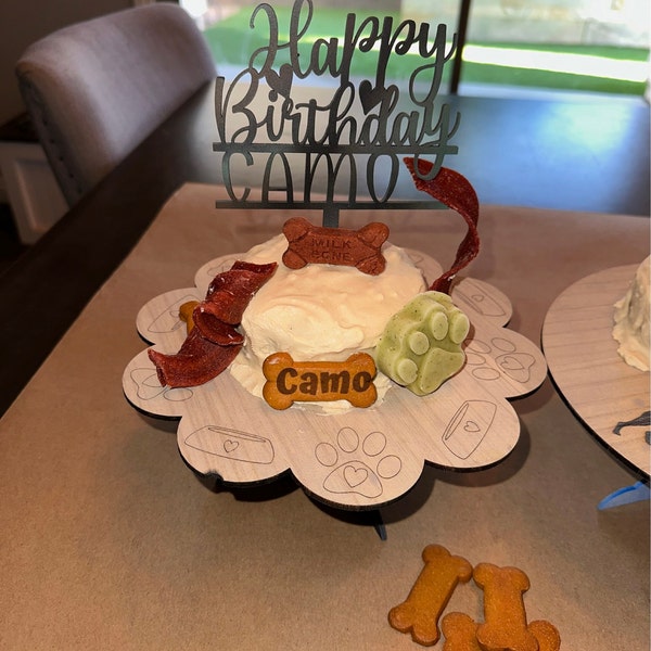 Happy Birthday Cake Topper Svg Bundle,diy,personalised,dxf,party ...