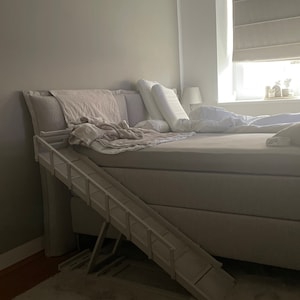 Pet Ramp With Foldable Rails 4 Height Levels Adjustable Steps - Etsy