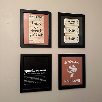 Halloween Prints 20 HALLOWEEN PRINTABLES Halloween Decor Halloween Art ...