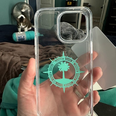 Palm Tree Compass Decal, Car Decal, Palmetto Decal, Palm Tree Decal ...