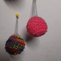 PDF KNITTING PATTERN Mini Christmas Baubles Ferrero Rocher Cover ...