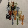 Cat Bookmark Set Cross Stitch Pattern Download PDF Handmade - Etsy
