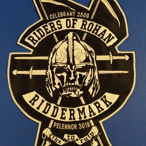 Custom Patch for Bikers Any Size Motoclub Jacket Large | Etsy