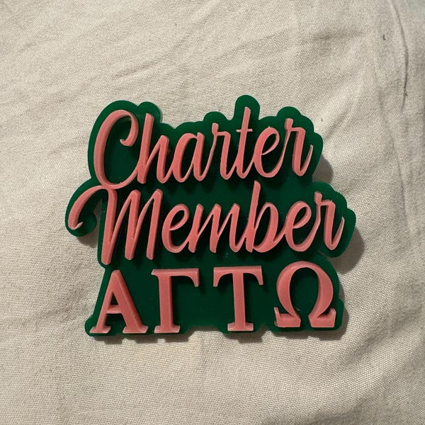 Chapter Officer Pins (greek Names) - Etsy