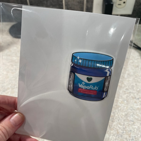 Vicks Vapor Rub, Vinyl Cut Die Sticker, Mexican Sticker, Latina Sticker ...