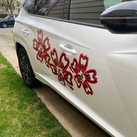 Blue Foral Leaves Pattern Modern Design Refrigerator Fridge Freezer ...