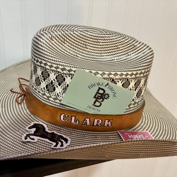 Tooled Wild Rag Slides | Wild Rag Slider | Scarf Slide | Leather Scarf ...