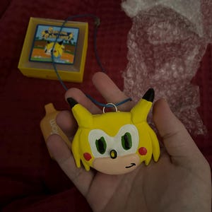 3d Printed Sonichu Medallion - Etsy