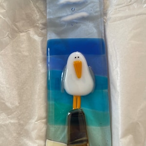 Christmas Tree Fused Glass Decoration With 2 Robins - Etsy UK
