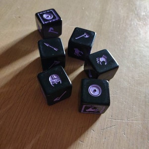 One Custom Dice With Your Choice of Pips Personalized D6 - Etsy